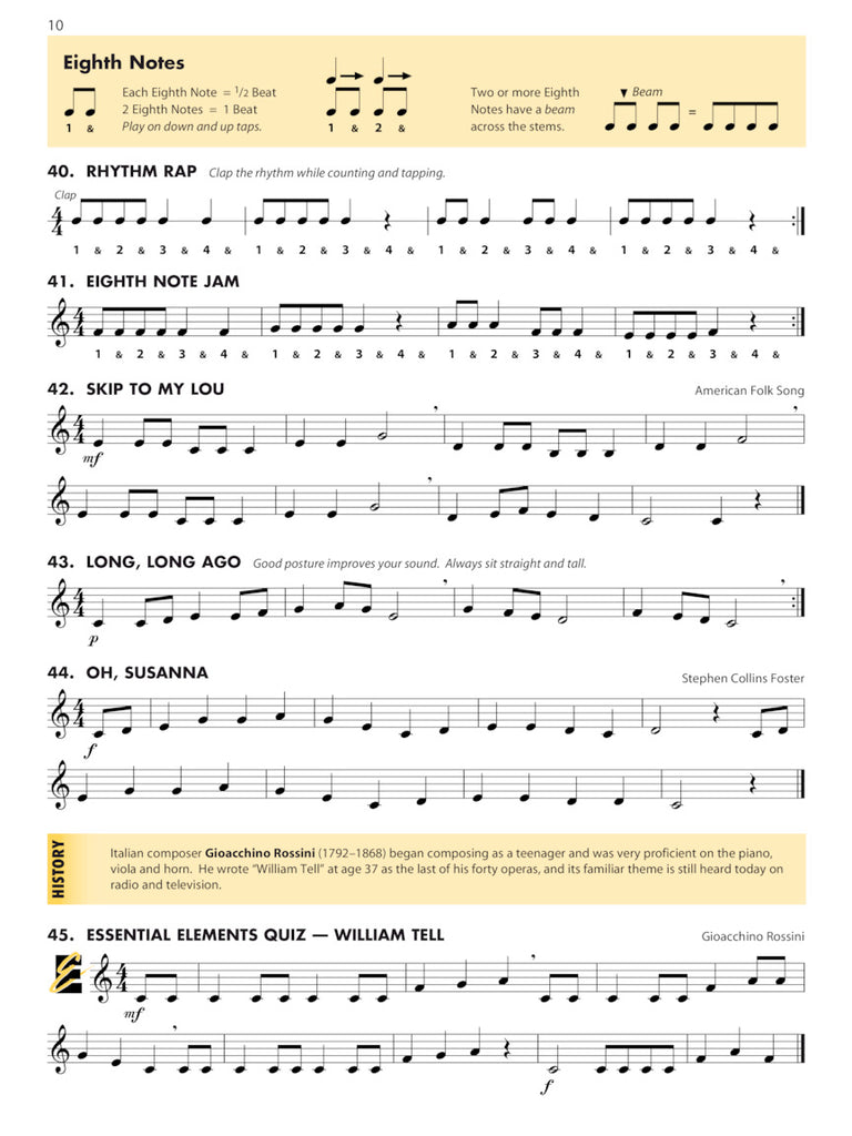 Essential Elements for Band Bass Clarinet Book 1 – Brick & Mortar Music